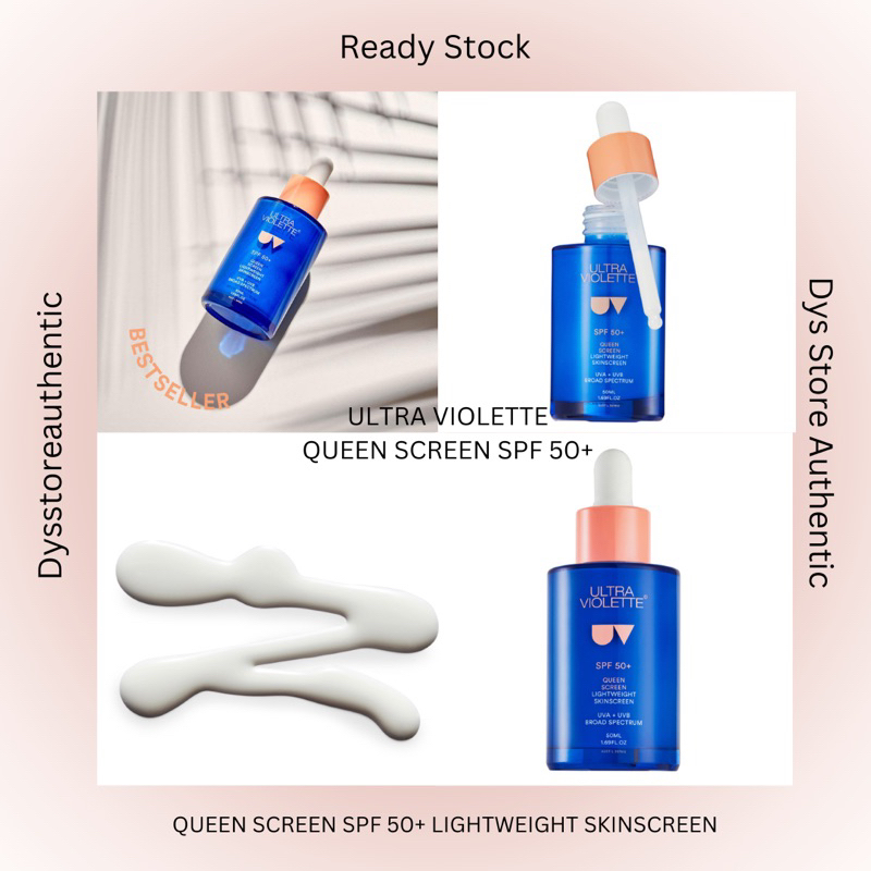 Jual READY STOCK ULTRA VIOLETTE Queen Screen SPF 50+ Luminising Serum ...