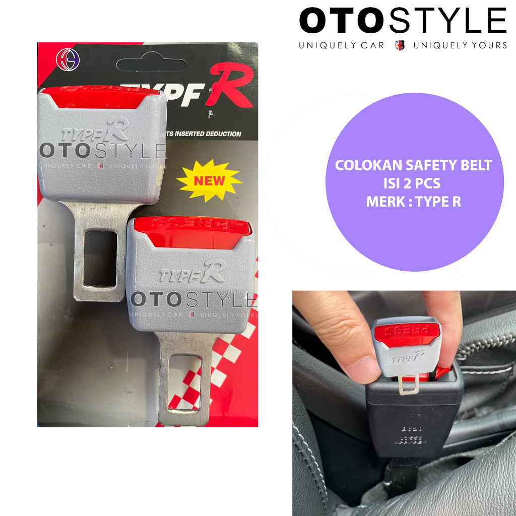 Jual Safetybelt Safety Belt Stopper Colokan Seat Belt Seatbelt Buckle ...