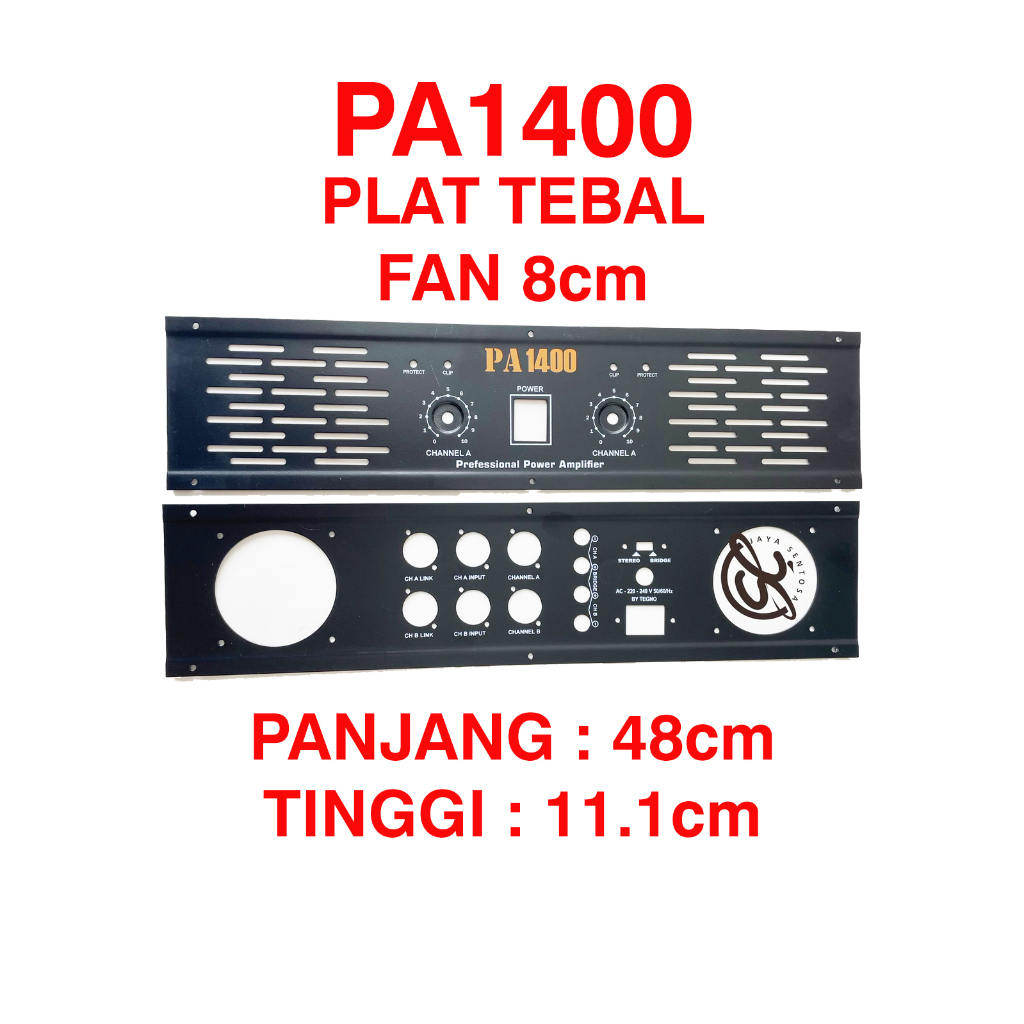 Jual PLAT COVER PA1400 (1 SET) PREMIUM BOX PANEL PA 1400 BOX PANEL ...