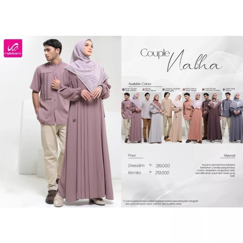 Jual GAMIS DAN BAJU KOKO SARIMBIT NABHA RABBANI ORI | Shopee Indonesia