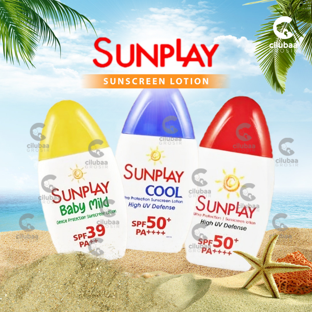 Jual SUNPLAY Ultra Protection Sunscreen || Rohto Sunplay High UV ...