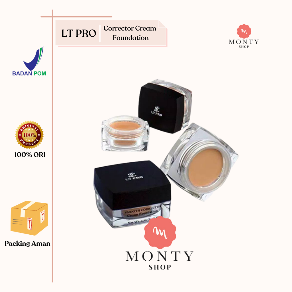Jual LT PRO Smooth Corrector Cream Foundation / corrector / foundation ...