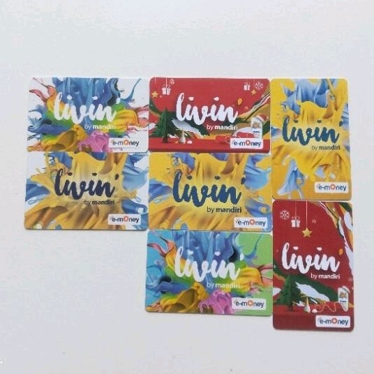 Jual E-Money Card E-Toll Card Livin | Shopee Indonesia