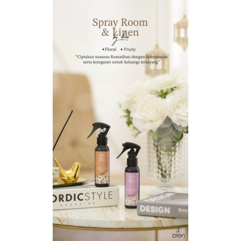 Jual ROOM & LINEN SPRAY DIEN FLORAL AND FRUITY / PEWANGI RUANGAN SPRAY ...