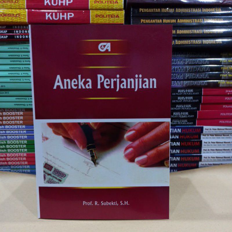 Jual Aneka Perjanjian by Prof. R. Subekti, S.H. | Shopee Indonesia