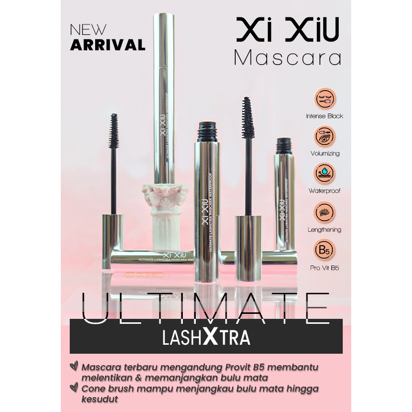 Jual Xi XiU Maskara Ultimate Extra Lash Waterproof | Shopee Indonesia