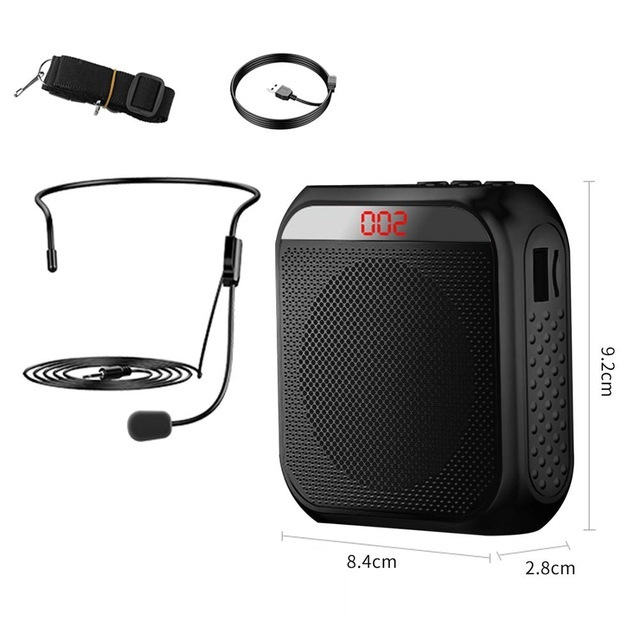 Jual Speaker Megaphone Mini Guru Tour Guide Pidato Speaker Pinggang ...