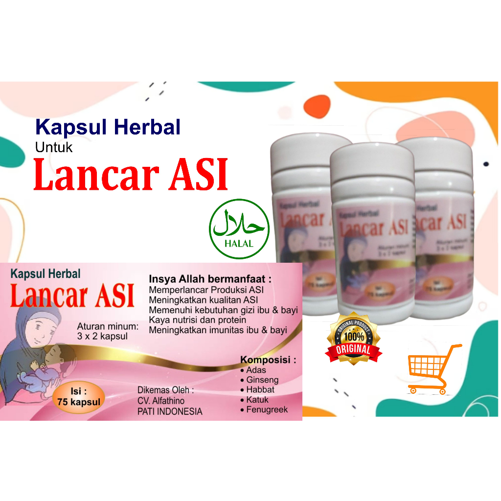 Jual OBAT LANCAR ASI | KAPSUL HERBAL LANCAR ASI | SOLUSI UNTUK BUSUI ...