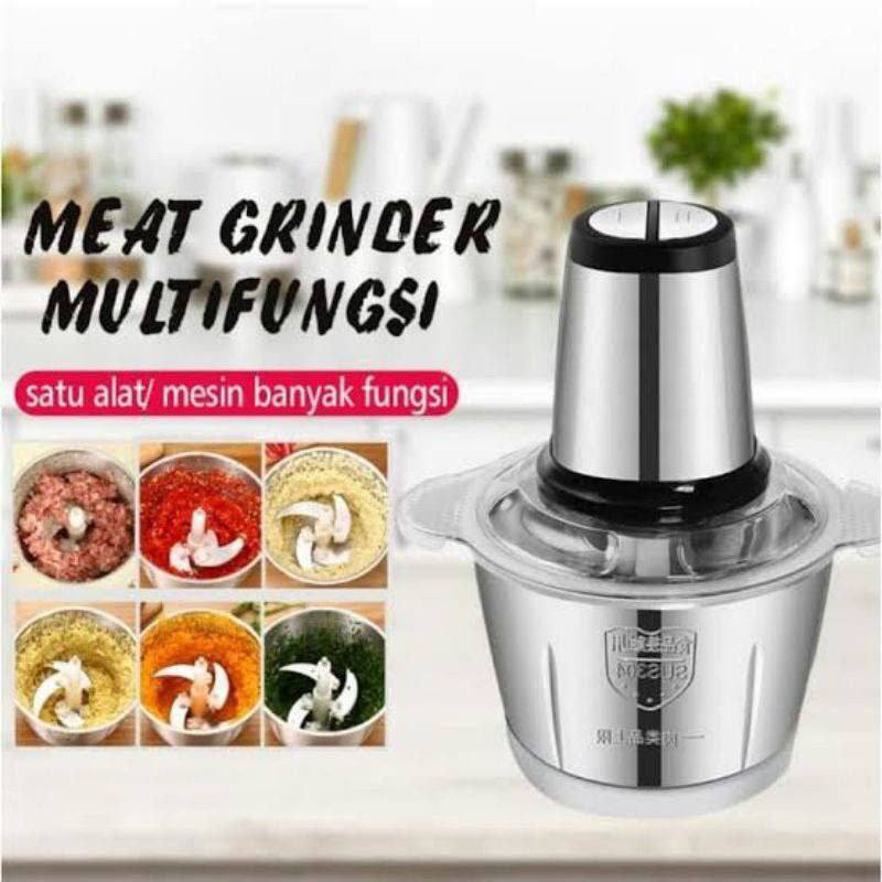 Jual COD- Chopper Stainlees / Blender Daging / Blender Cabe / Blender ...