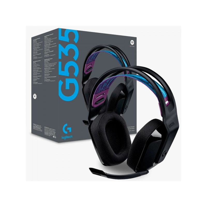 Jual Headset Gaming Wireless Logitech G535 LIGHTSPEED PC/Komputer PS4 ...