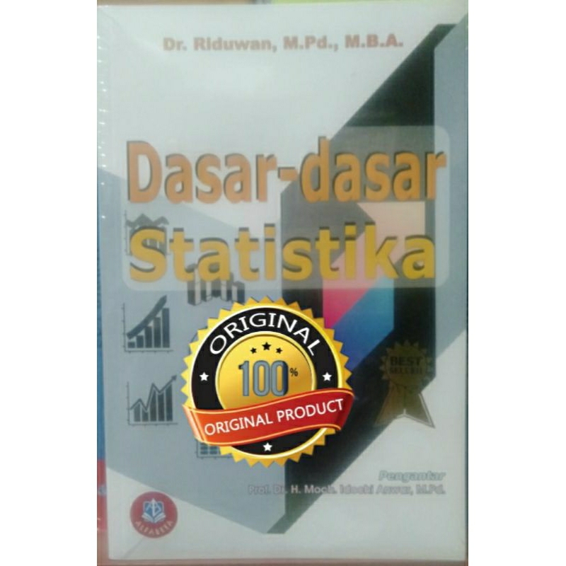Jual DASAR DASAR STATISTIKA - DR.RIDUWAN, M. Pd, M.B.A.o | Shopee Indonesia