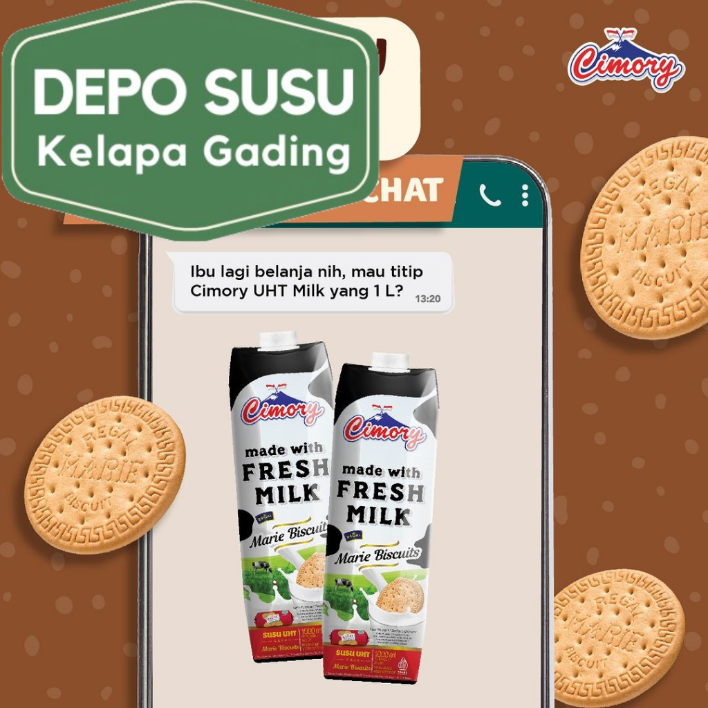 Jual RB Cimory Susu Segar 1 Liter Chimory Fresh Milk Chimori Cimori ...