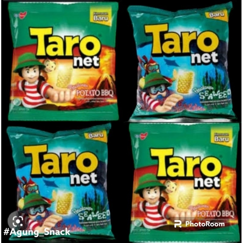 Jual Taro Net Potato Bbq & Seaweed | 1 Renceng Isi 10 Bungkus @ 8 Gram ... Jual Taro Net Potato Bbq & Seaweed | 1 Renceng Isi 10 Bungkus @ 8 Gram ...