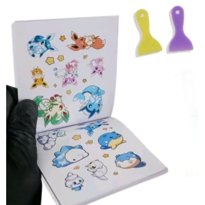 Jual Stiker Pokemon Viral Pikachu Sticker Spatula | Shopee Indonesia