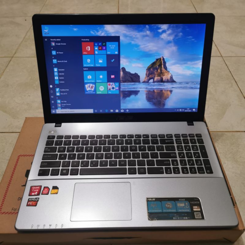 Jual Laptop Asus Gaming X550Z, Amd FX-7500P, Gen 7Th, #DualVga, Ram 4Gb ...