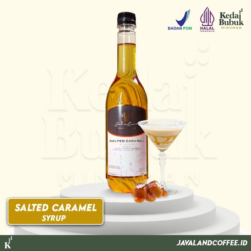 Jual Javaland Syrup / Sirup Rasa Salted Caramel 620ml - Premium ...