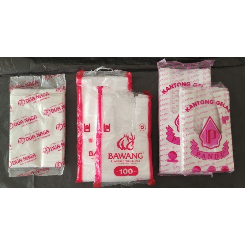 Jual Kantong Plastik pop ice / kresek bening 1 gelas,2 gelas | Shopee ...