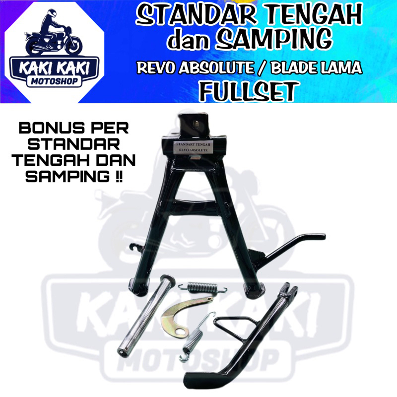 Jual FULLSET Standar Standart Jagang Cagak 2 Dua Tengah Set Samping ...