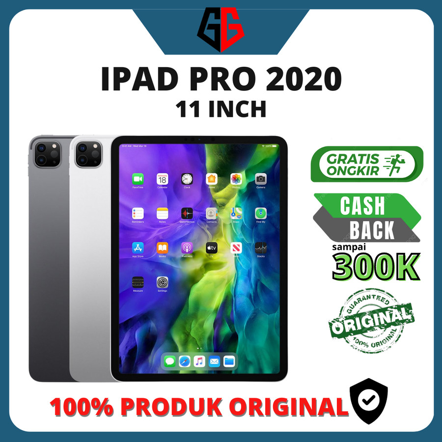 Jual Apple iPad Pro 2020 11" inch 128GB Wifi Cellular / Second Fullset | Shopee Indonesia