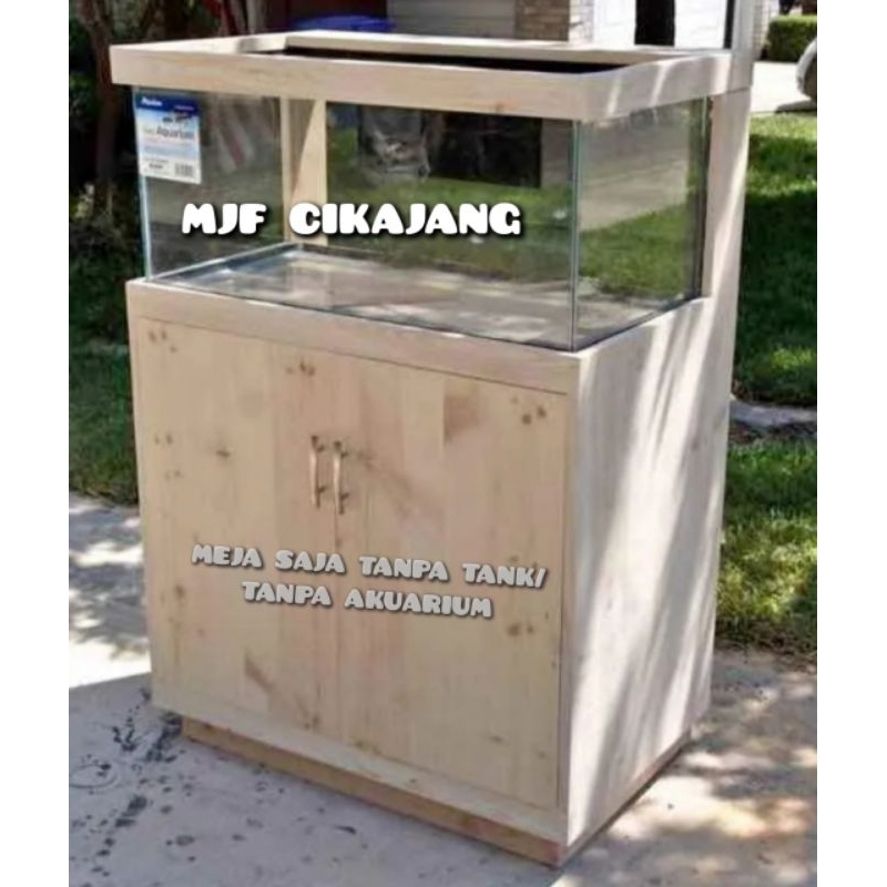 Jual Meja aquarium meja akuarium murah bahan kayu asli ukuran 80x40x80 ...