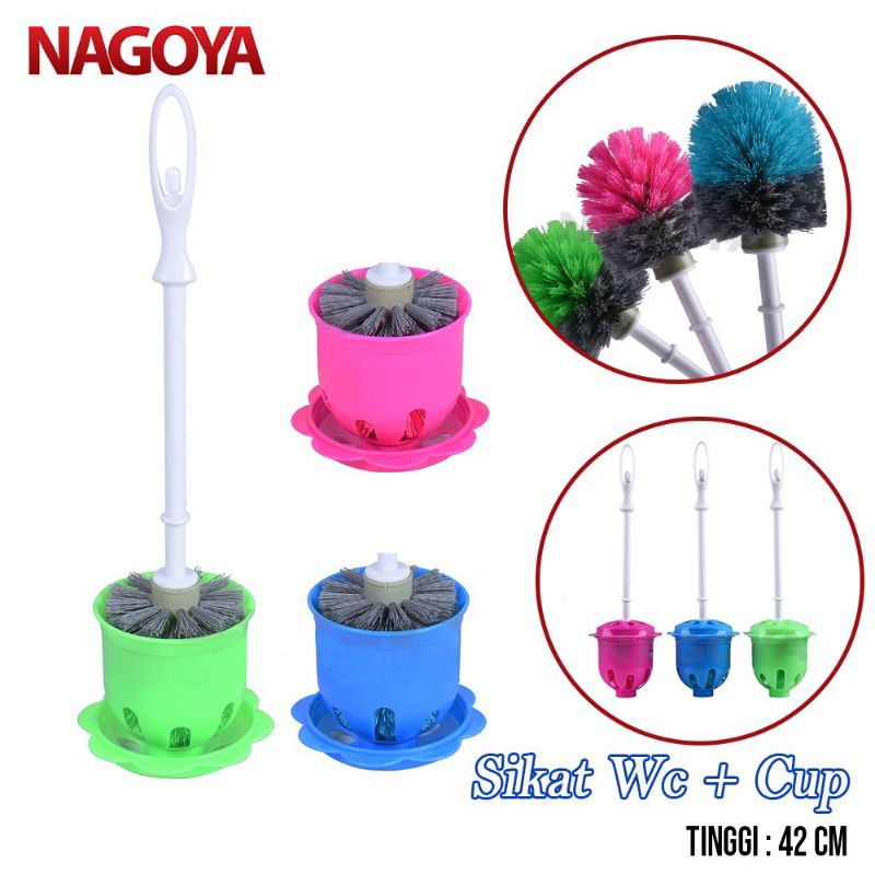 Jual sikat wc/sikat dengan tempat/sikat wc tebal nagoya | Shopee Indonesia