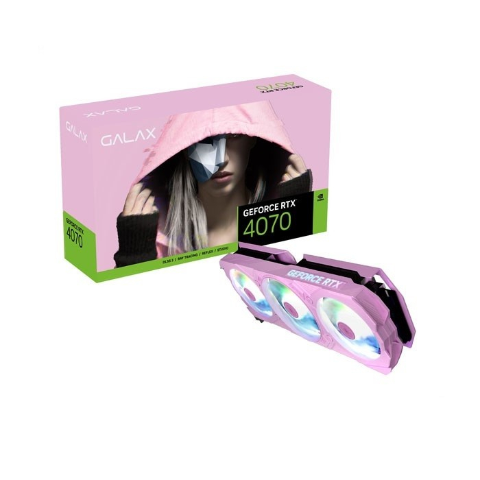 Jual GALAX GeForce RTX 4070 12GB EX GAMER (1-Click OC) PINK EDITION ...