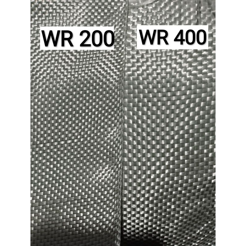 Jual Woven Roving , WR 200 , WR 400 , Serat Fiber anyaman | Shopee ...