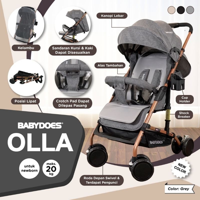 Jual Babydoes Stroller Olla / Olla+ / Olla R / Olla R+ / Portal R ...