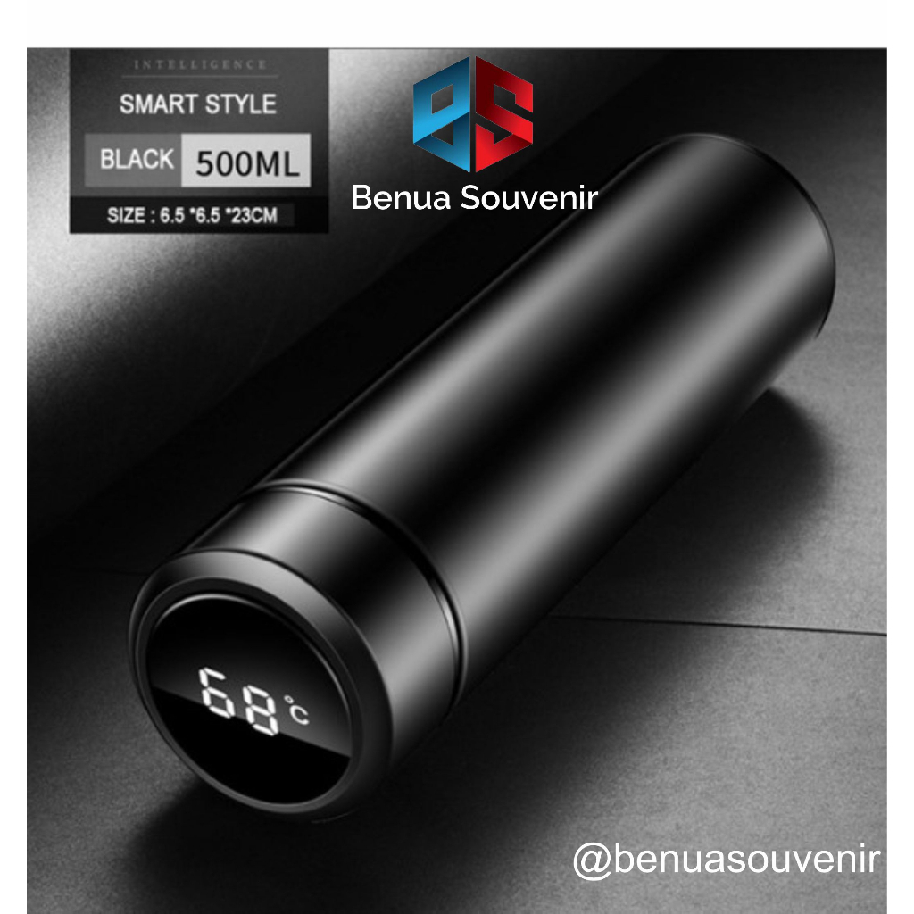 Jual Tumbler Sakura LED Suhu 500ml Stainless - Benua Souvenir | Shopee Indonesia