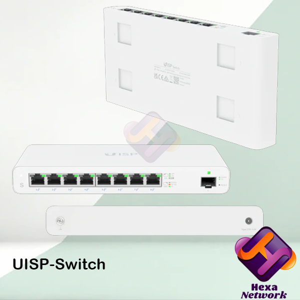 Jual Ubiquiti UISP-S | UISP Switch 8 Port Gigabit PoE Switch | Shopee ...
