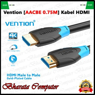 Jual Vention AACBG 1.5M Kabel HDMI 3D v2.0 4K UHD High Speed Quality | Shopee Indonesia