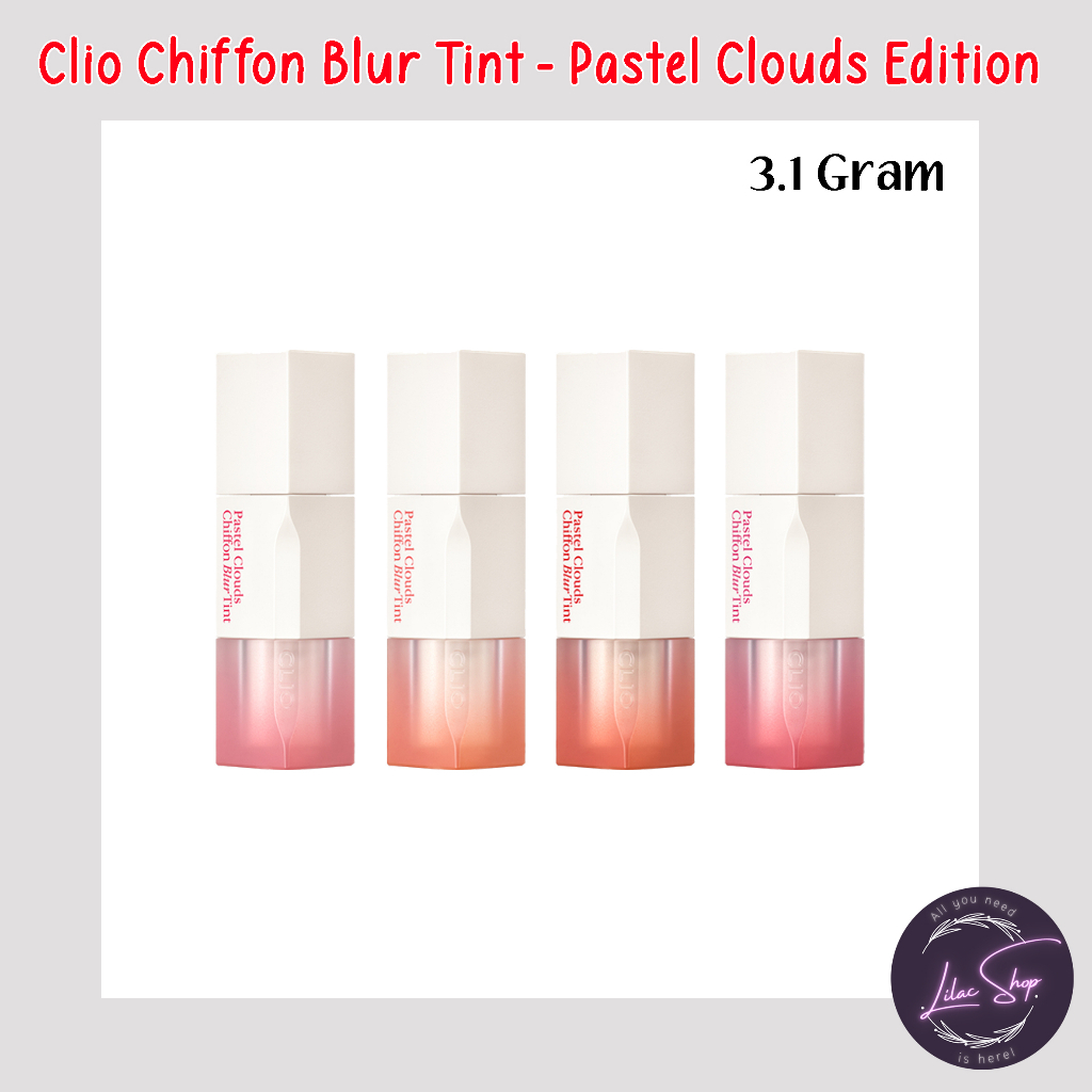 Jual CLIO CHIFFON BLUR TINT - PASTEL CLOUDS EDITION | IVE Ahn Yujin | Shopee Indonesia