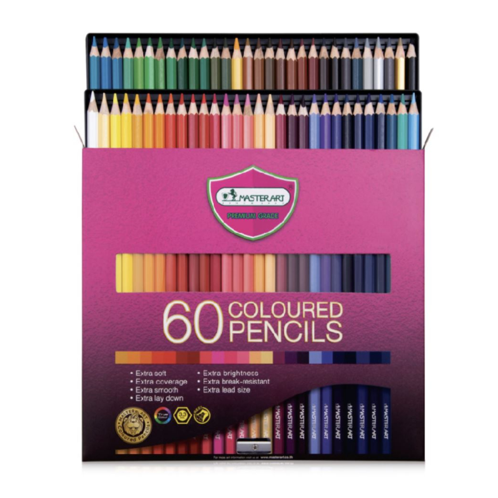 Jual [Master Art] Pensil Warna (Colour Pencil) Profesional Full 60 ...
