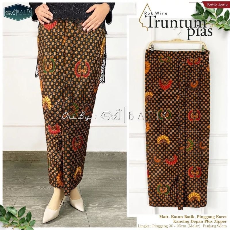Jual ROK WIRU BATIK L XL XXL XXXL / ROK WIRU BAWAHAN KEBAYA GENDHIS ...