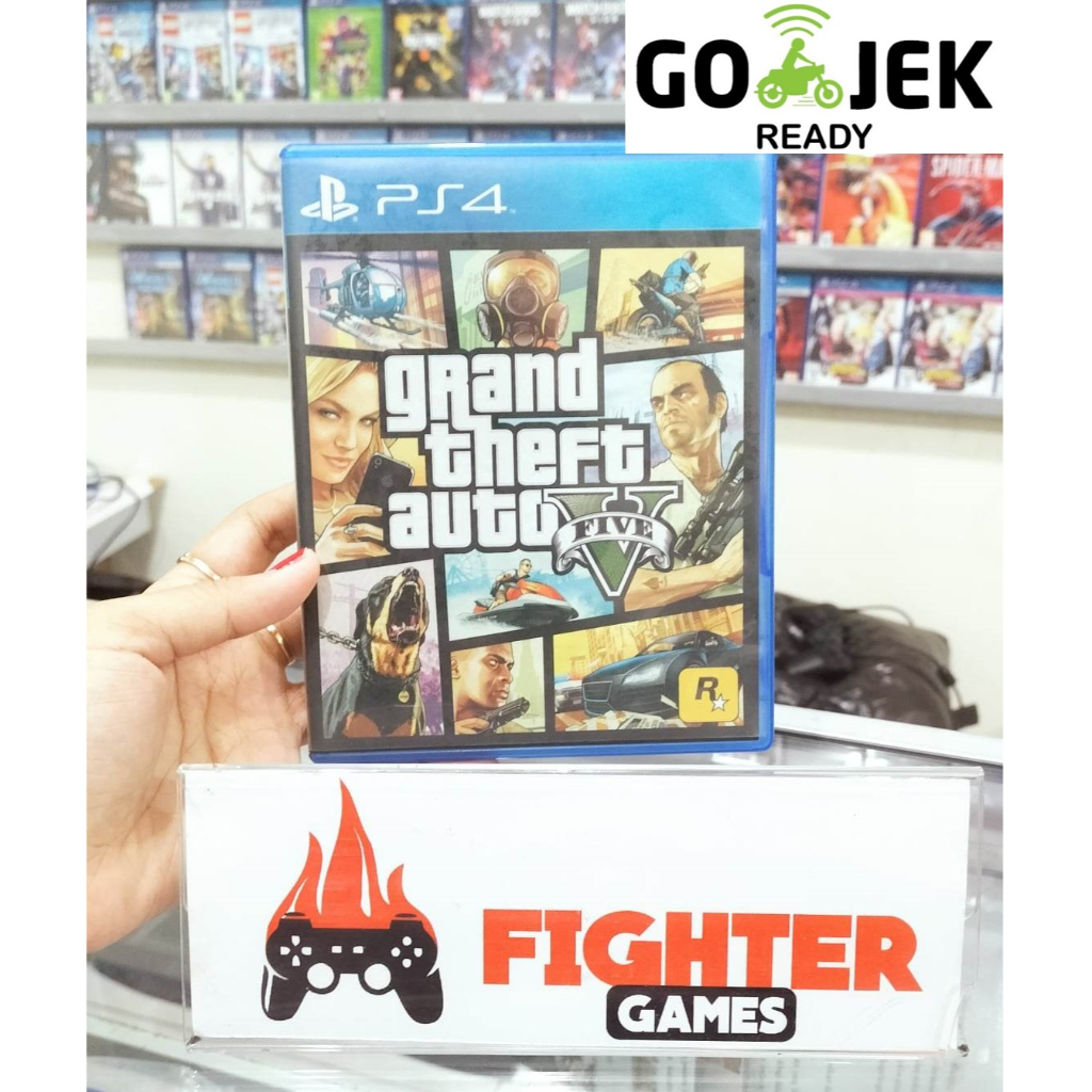Jual GTA V Grand Theft Auto Kaset PS4 PlayStation 4 gta5 | Shopee Indonesia