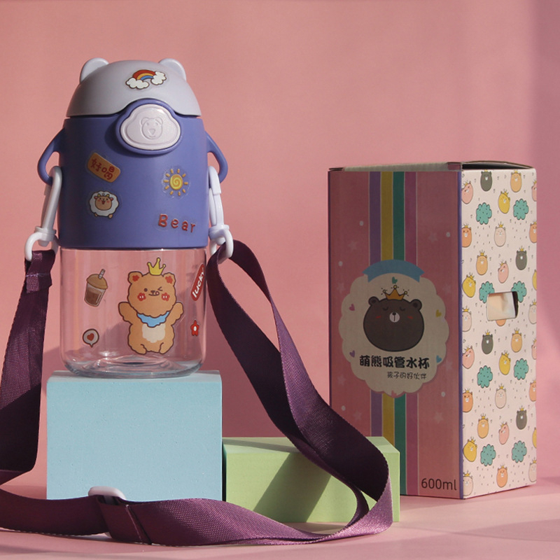 Jual BOTOL MINUM ANAK SELIYA ANIMASI KARTUN LUCU BPA FREE MATERIAL FOOD GRADE 600MILI YQ ...