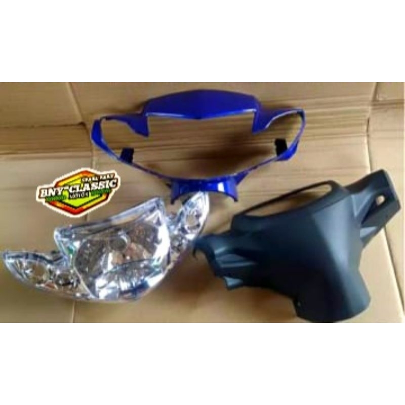 Jual BATOK DEPAN BELAKANG SET LAMPU VEGA R NEW WARNA BIRU HITAM MARUN ...