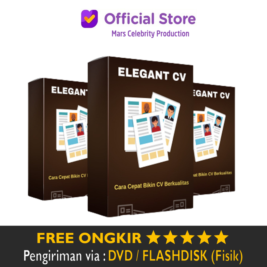 Jual Paket 300+ Template Resume CV Elegant Premium Curriculum Vitae ...