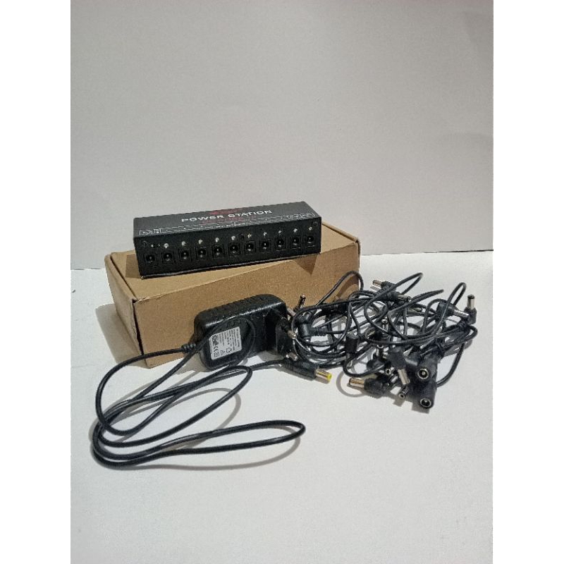 Jual Mosky DC Core 10 Power Station PSU Power Suply Stompox pedal | Shopee Indonesia