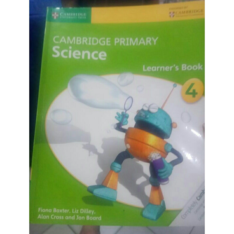 Jual BUKU BEKAS CAMBRIDGE PRIMARY SCIENCE LEARNER'S BOOK 4. FIONA ...