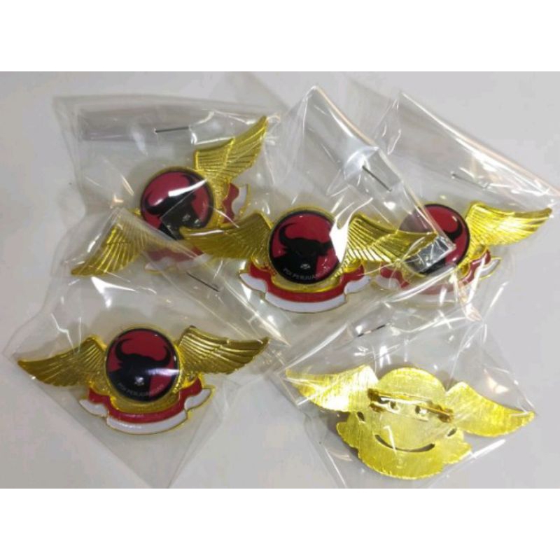 Jual pin partai PDI PERJUANGAN | Shopee Indonesia