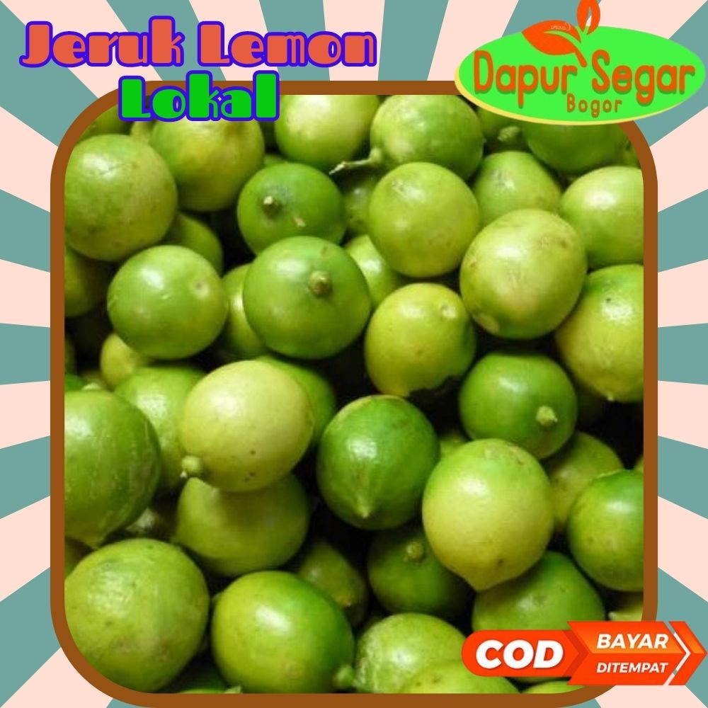 Jual Jeruk Lemon Lokal 500gr segar | Shopee Indonesia