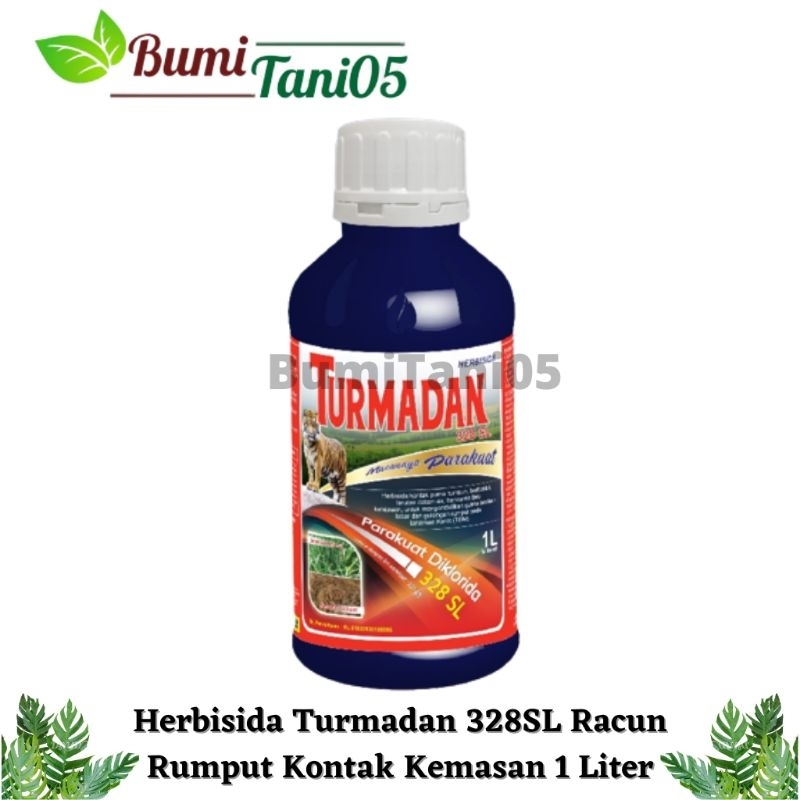 Jual Herbisida Racun Rumput Turmadan 328SL 1 Liter | Shopee Indonesia