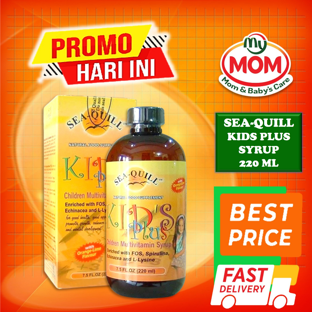 Jual SEA-QUILL Kids Plus Syrup 220ml - Sea Quill - Seaquill Multi ...