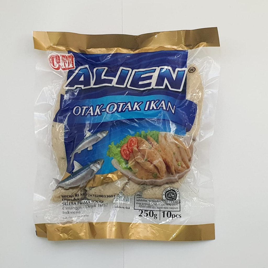 Jual Alien otak otak ikan 250 gram 10 pcs | Shopee Indonesia