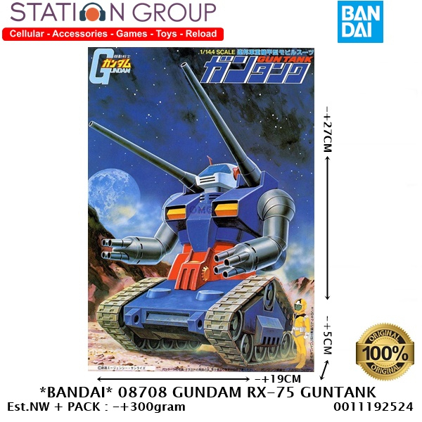 Jual BANDAI 08708 GUNDAM RX-75 GUNTANK - ACTION FIGURE | Shopee Indonesia