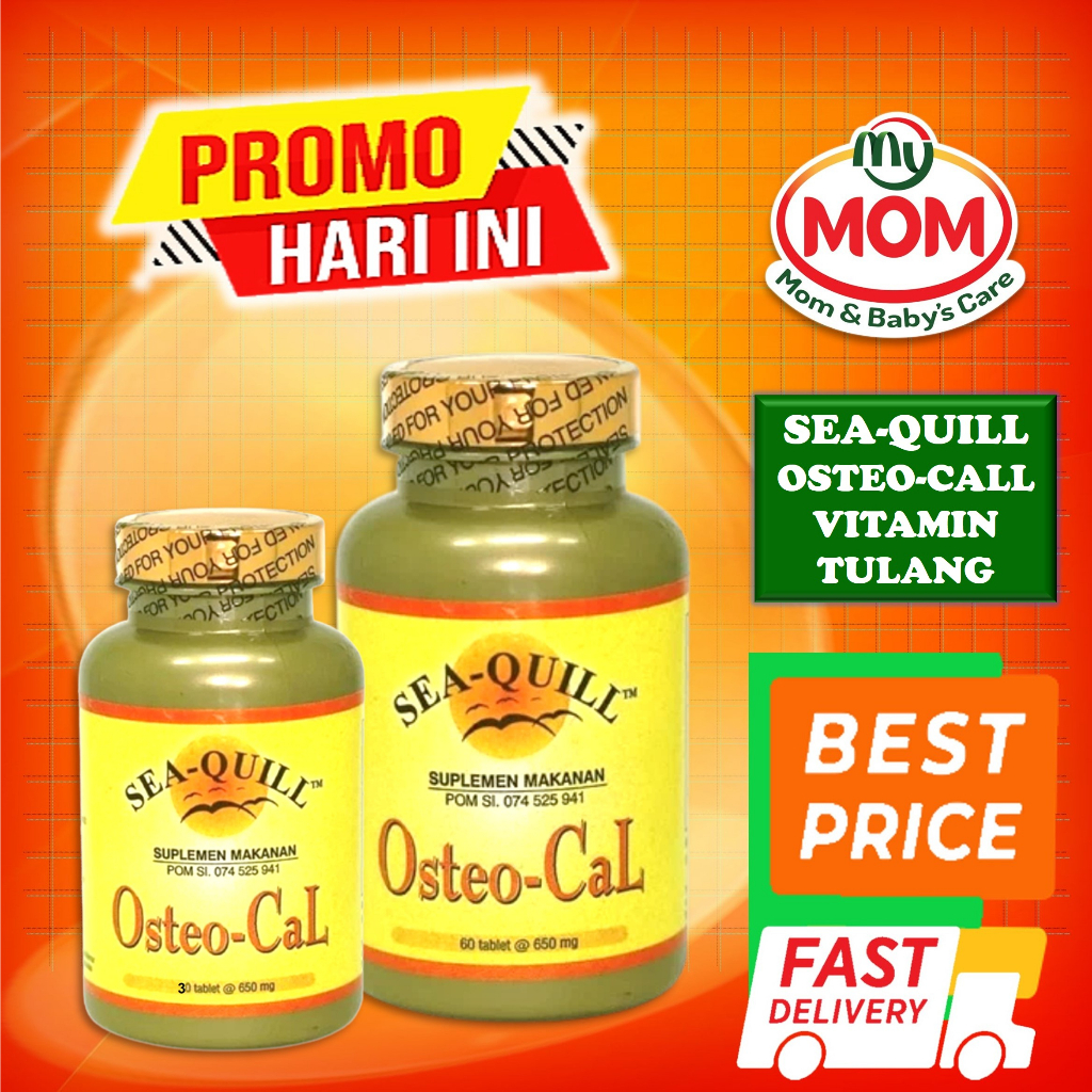 Jual SEA-QUILL Osteo Cal Isi 30 & 60 Tablet | Sea Quill | Seaquill ...
