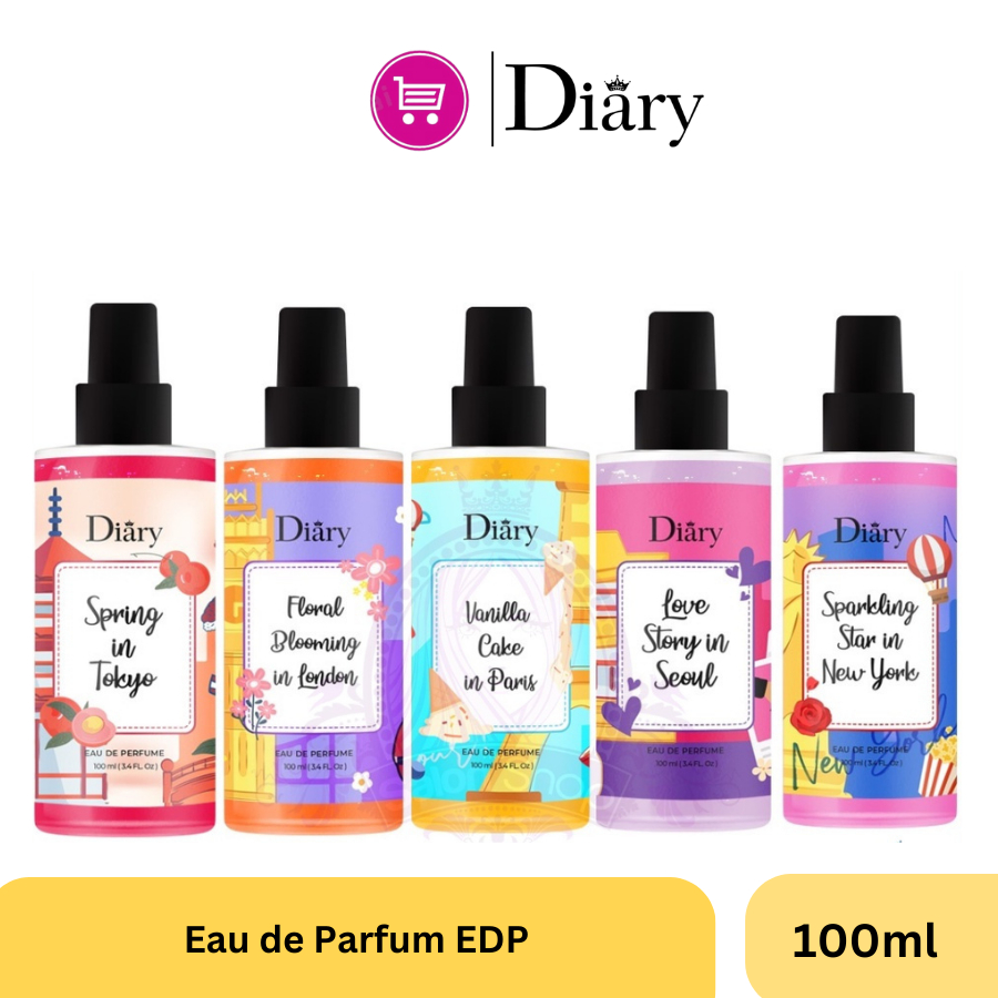 Jual Diary Eau de Parfum EDP 100ml - Parfum Viral Wangi Tahan Lama ...