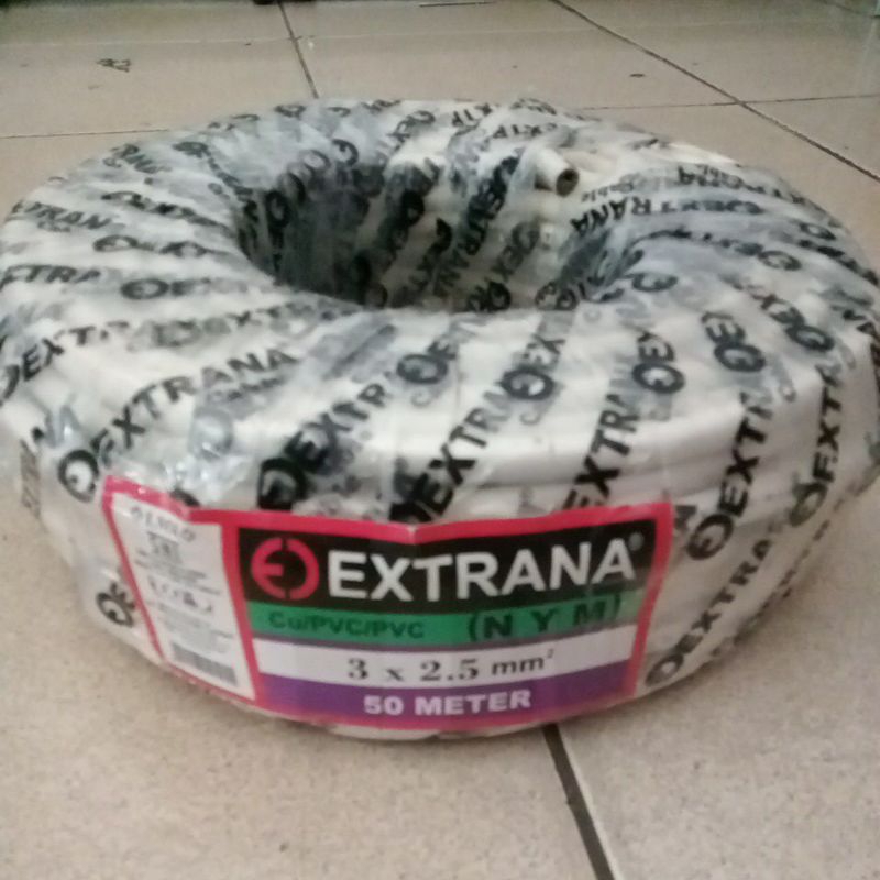 Jual Kabel Listrik NYM Extrana 3x2.5...50 meter | Shopee Indonesia