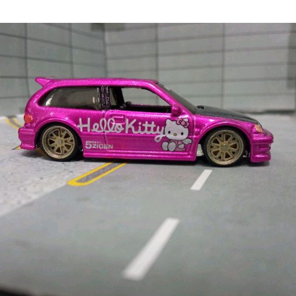 Jual Hot Wheels Civic EF Custom HelloKitty | Shopee Indonesia
